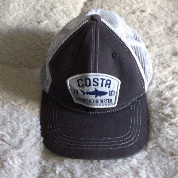 Costa | Accessories | Costa Del Mar Born On The Water Trucker Ball Cap ...